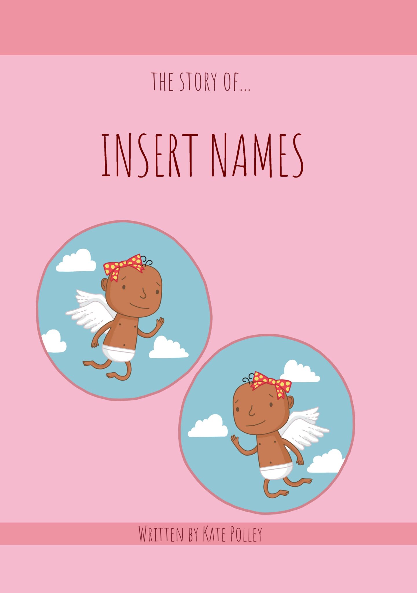 The story of loss ... two baby girls (set-of-twins) medium/darker skin ...